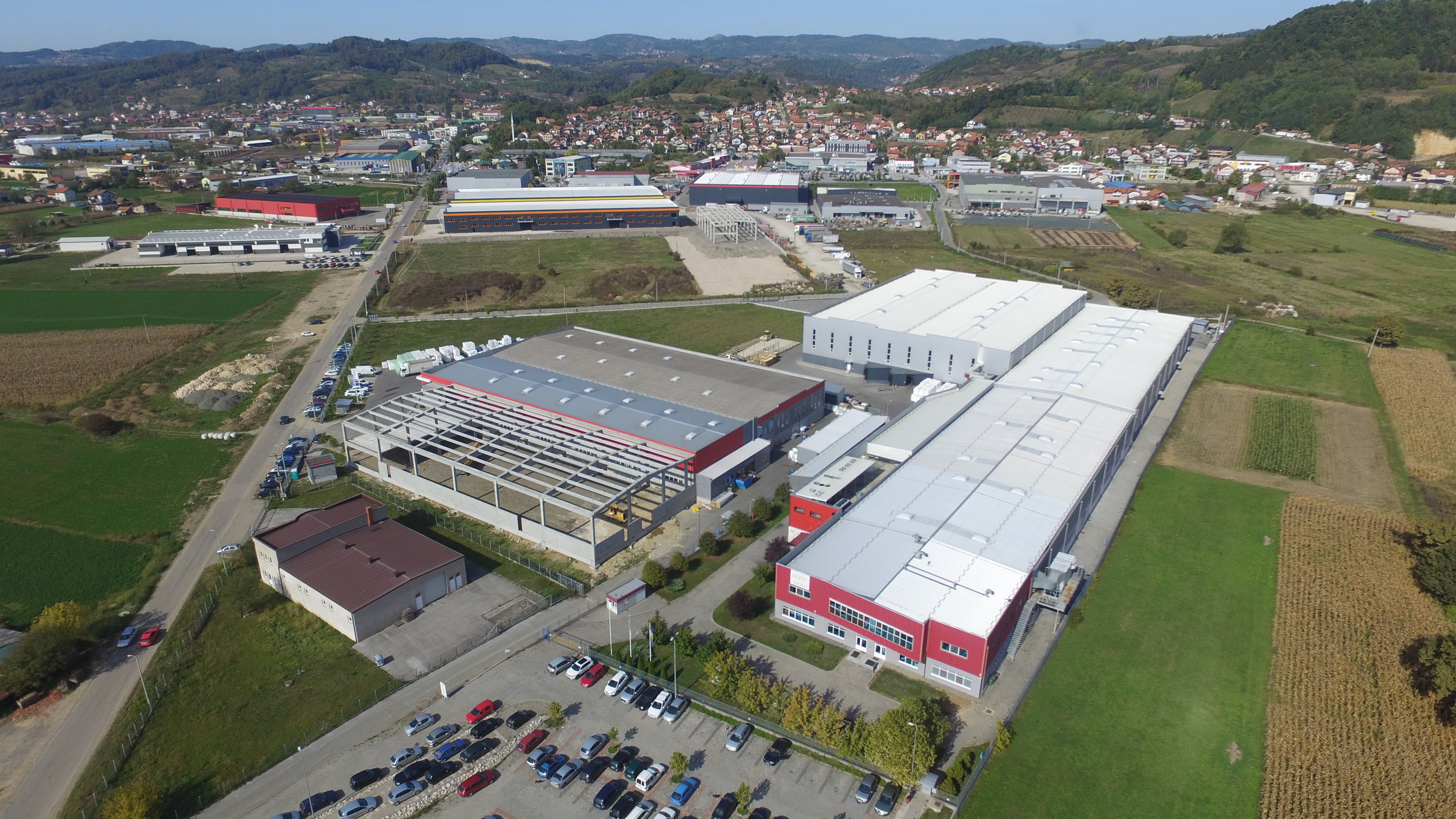 The works and installation of the Plastoflex production and business ...